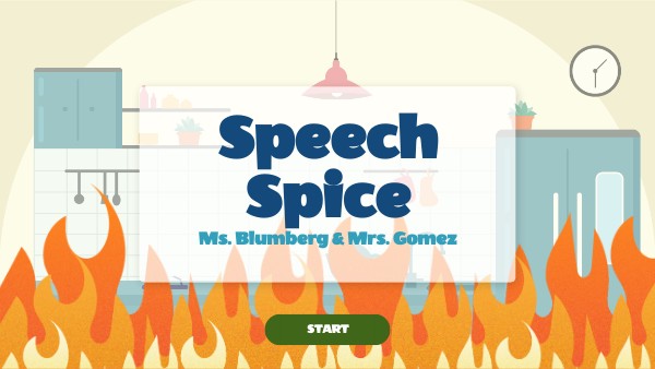 Speech Kitchen Escape | Genially