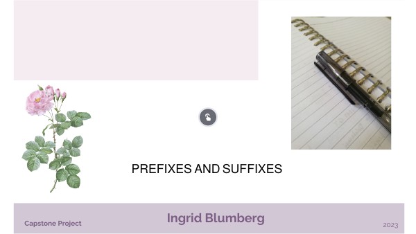 Ingrid B Capstone Project | Genially