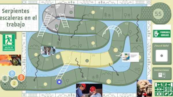 Serpientes y escaleras SST | Genially