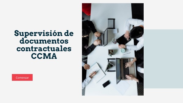 Supervisión Docs Contractuales CCMA | Genially
