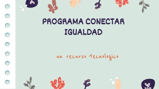 Programa conectar igualdad