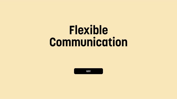 Course 2 (Hub) - Flexible Communication