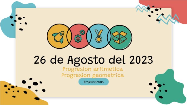 Progresiones | Genially