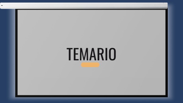 Temario | Genially