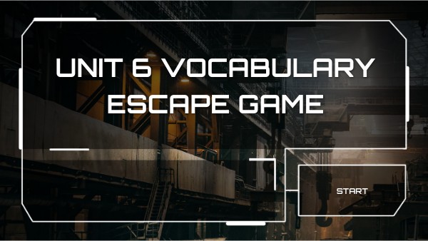 Unit 6 Vocabulary Review | Genially