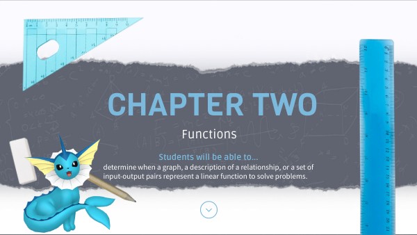 Chapter Two: Functions | Genially