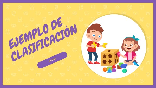 EJEMPLIFICAR ESTRATEGIAS: CLASIFICACIÓN