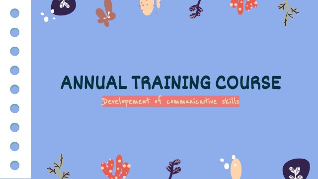 annual training | Genially