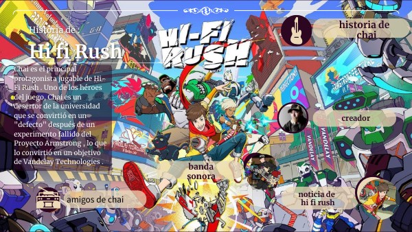 narrativa hi fi rush