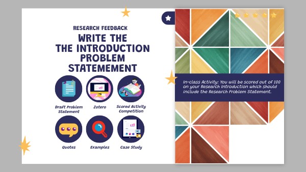 The Introduction and Problem Statement | Genially