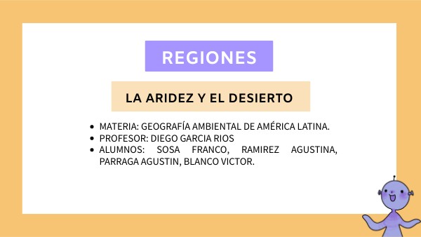 REGIONES
