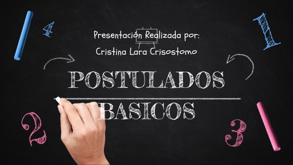 Postulados basicos CRISTINA LC