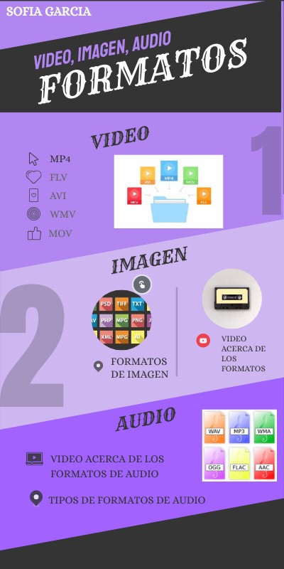 INFOGRAFIA DE FORMATOS LUJAN NORIEGA | Genially