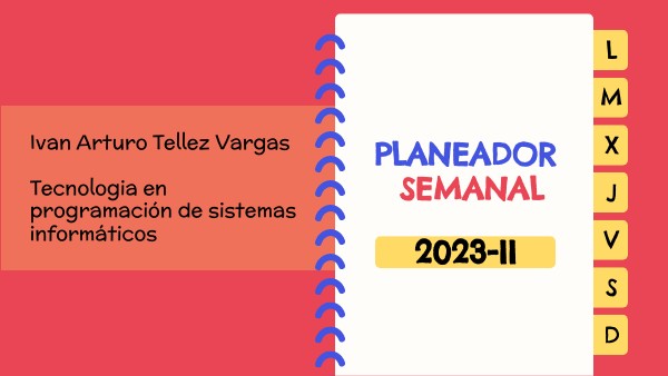 Programador Semanal