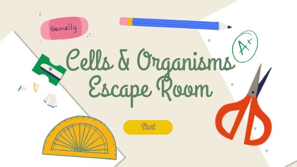 Cells and Organisms ESCAPE ROOM | Genially