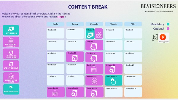 Content-Break-Program-Calendar | Genially