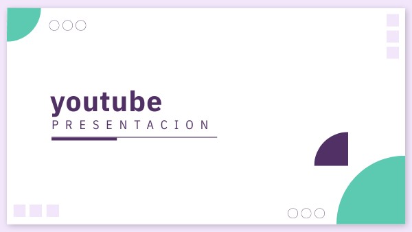 PRESENTACIÓN DE YOUTUBE | Genially