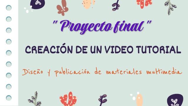 Proyecto final | Genially