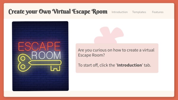 Briefing for Virtual Escape Room | Genially