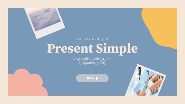 Copy - Present Simple | Genially