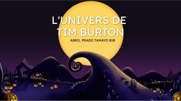 Tim Burton | Genially