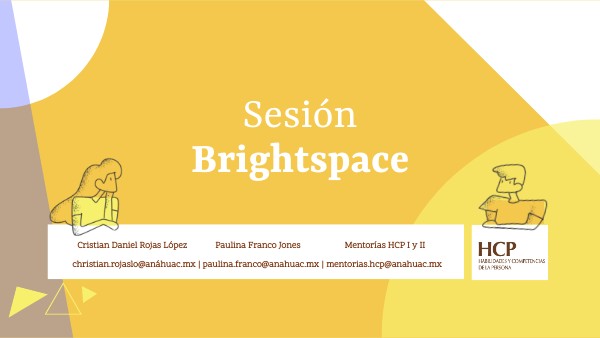 Sesión Brightspace | Genially