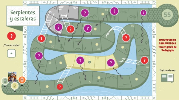 SERPIENTES Y ESCALERAS DIGITAL | Genially