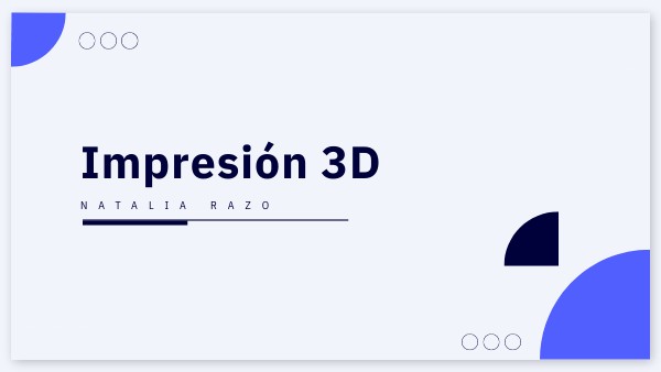 IMPRESIÓN 3D | Genially
