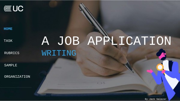 Cycle 10 - A job application | Genially