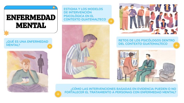 ENFERMEDAD MENTAL, INFOGRAFIA | Genially