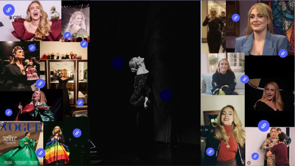 Adele imagen interactiva