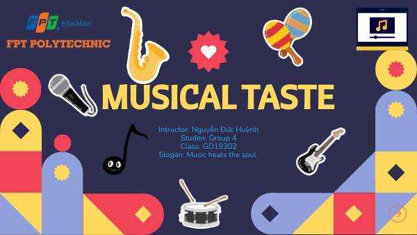 COLOR SHAPES PRESENTATION