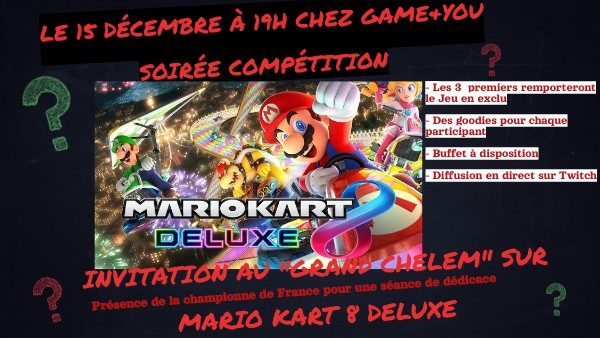 Invitation Mario Kart | Genially