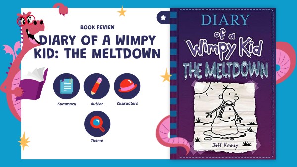 BOOK REVIEW INFO Diary of a wimpy kid: The Meltdown | Genially
