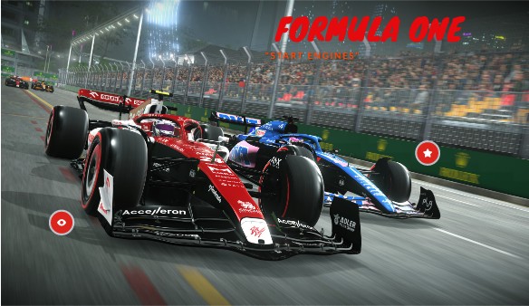 Interactive image Formula one | Genially