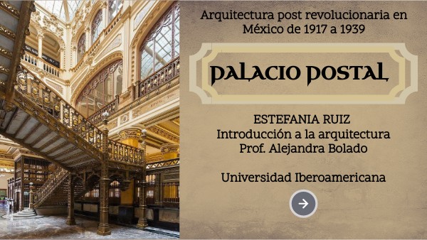 PALACIO POSTAL