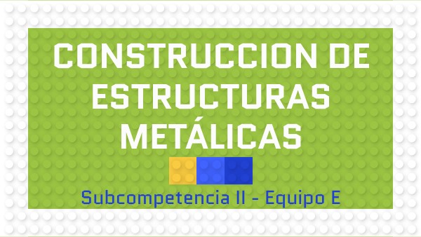 BRICKS PRESENTATION | Genially