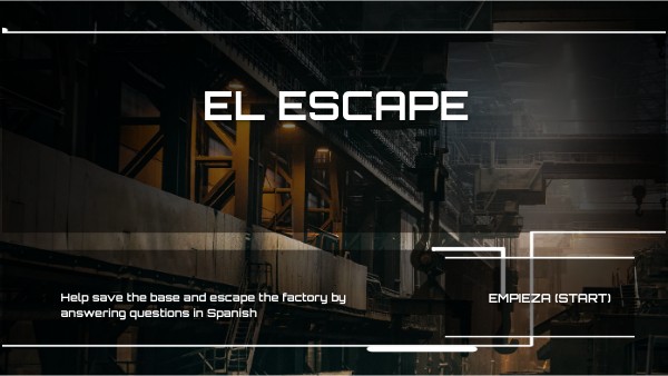 FACTORY ESCAPE GAME