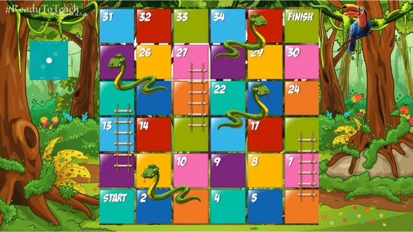 Snakes and Ladders (blank) | Genially