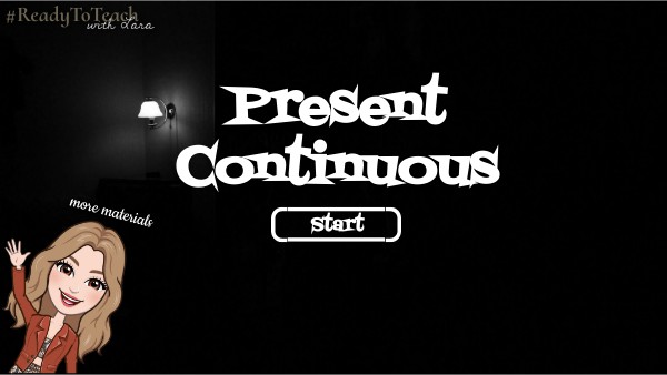 Present Continuous - Shadows | Genially