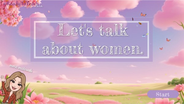 8 March -Speaking Cards | Genially