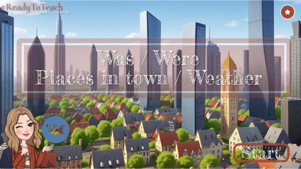 Was / Were + Weather / Places in town | Genially