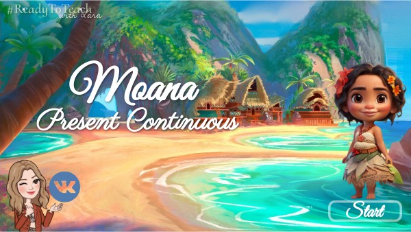 Moana Jeopardy - Present Continuou | Genially