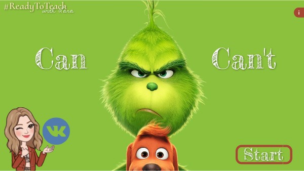 Can, can`t -Grinch | Genially