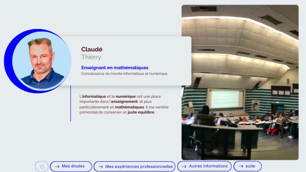 CV de Thierry Claudé