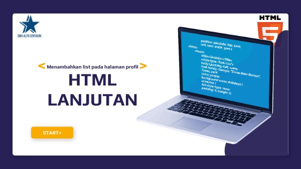 List - HTML LANJUTAN
