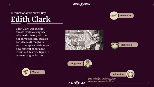 Edith Clark | Genially