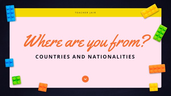 Nationalities and countries | Genially