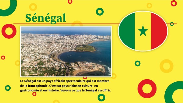 PRÉSENTATION DE LA FRANCOPHONIE-SÉNÉGAL | Genially