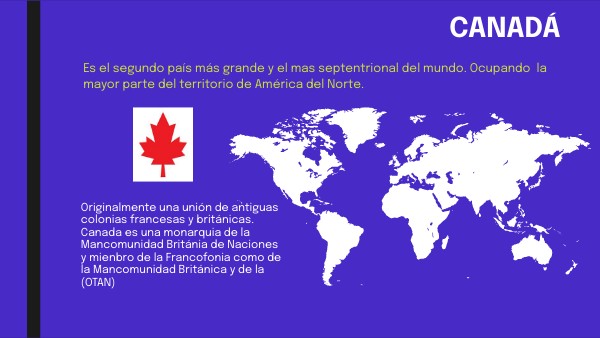 CANADÁ | Genially